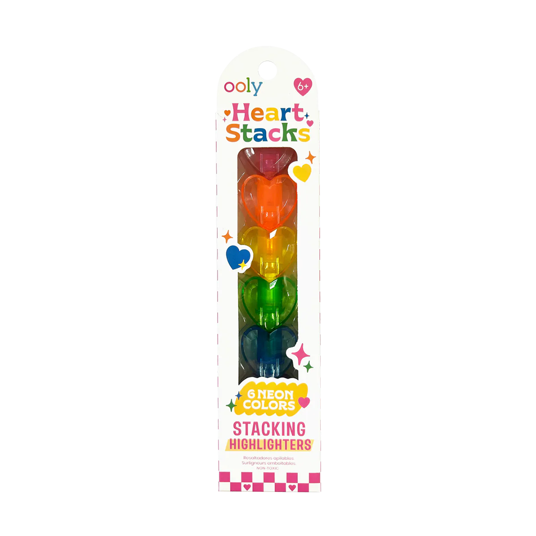 Heart Stacks Stacking Highlighters Box – Swoozie's